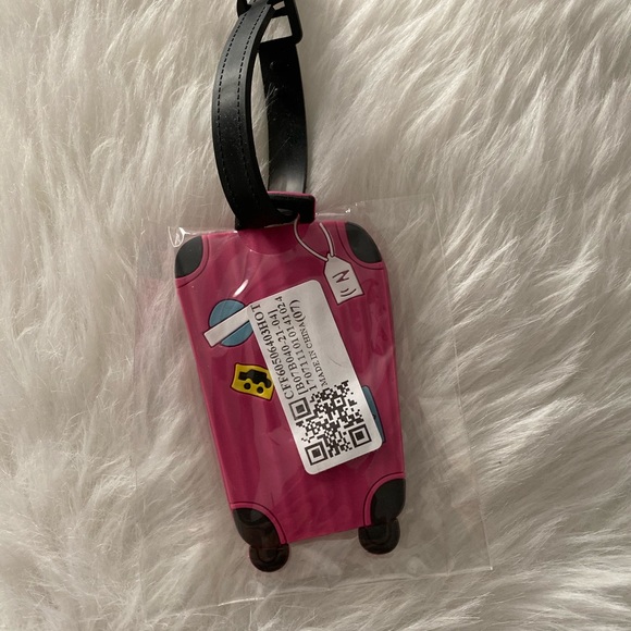 no brand | Accessories | New Pretty Pink Luggage Tag | Poshmark